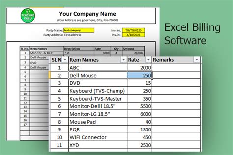 Auto Save Excel Billing Software Grafiley Online Marketplace