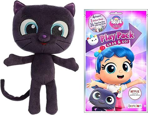 Aurora True And The Rainbow Kingdom Bartleby Plush Doll With Coloring And Stickers Activity
