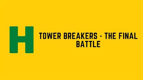 HackerRank Tower Breakers The Final Battle Problem Solution