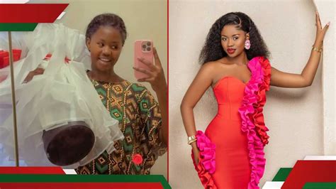 Yy Comedians Ex Marya Okoth Addresses Pregnancy Rumours After Flaunting Valentines T Tuko