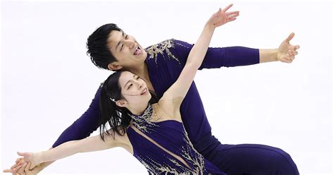 三浦璃来／木原龍一が043差でsp首位ジュニアの村上遥奈／森口澄士は5位発進【フィギュアスケート】gpファイナル第1日