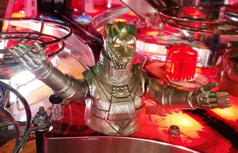 Godzilla Custom Mechagodzilla Figure Pinball Life Pinball Mods