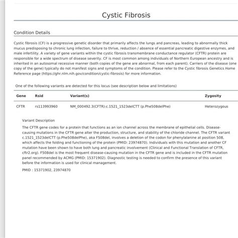 Dna Health Report Result Interpretation R Genomics