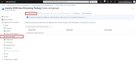 User Management For Azure Ad Joomla Scim User Provisioning