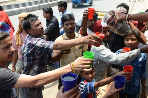 India Reels As Summer Temperatures Touch 50c Bbc News