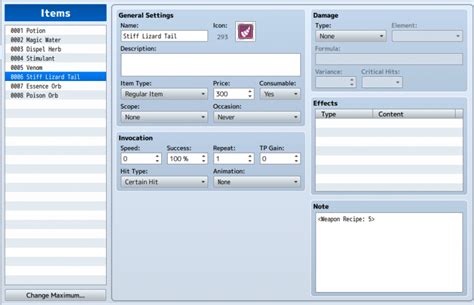 YanFly Synthesis Help RPG Maker Forums