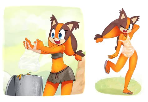 Rule 34 2015 Anthro Badger Blue Eyes Bottomless Bra Breasts Brown Fur Female Fur Furry Garbage