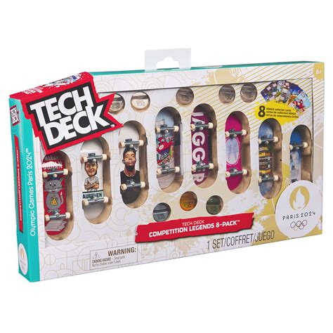Conjunto De Skates De Dedo Olimpiadas 2024 Tech Deck Sunny Ri Happy
