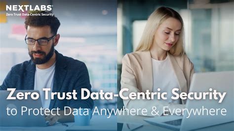 Nextlabs Zero Trust Data Centric Security To Protect Data Anywhere And
