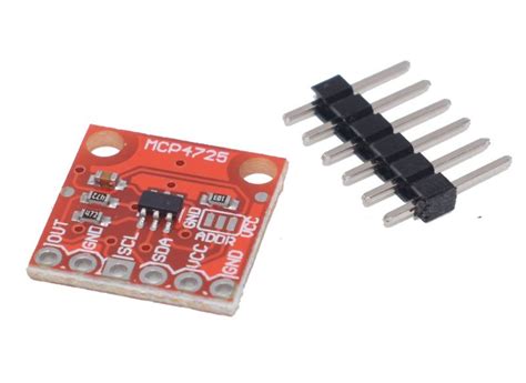 gy 4725 i2c dac breakout mcp4725 12 bit digital to analog conversion