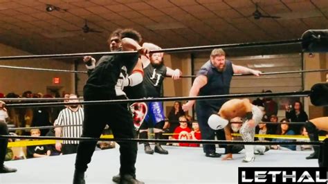 20 Man Over The Top Rope Battle Royal Match Southern Maryland