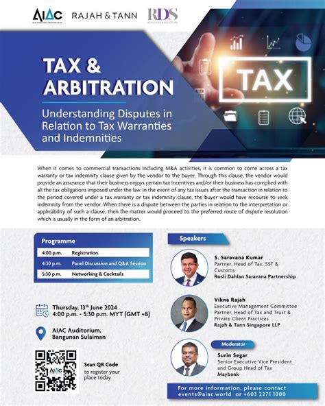Asian International Arbitration Centre On Linkedin The Aiac Rajah