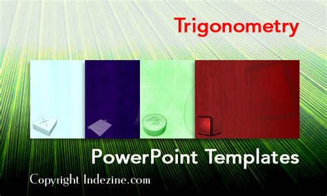 Trigonometry Powerpoint Templates