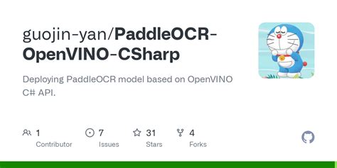 GitHub Guojin Yan PaddleOCR OpenVINO CSharp Deploying PaddleOCR