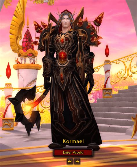 Red Warlock Xmog Transmogrification