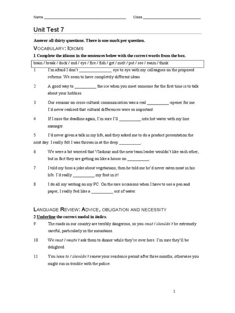 Unit Test 7 Pdf