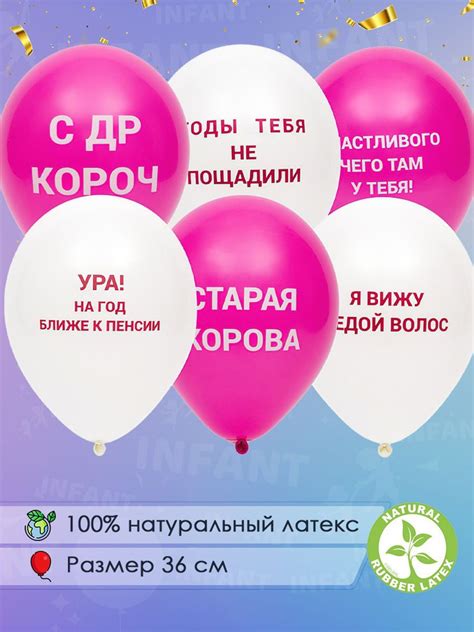 Набор шаров подарок девушке подруге сестре День рождения ДР - купить в ...