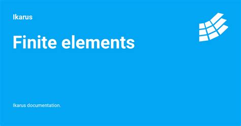 Finite Elements Ikarus