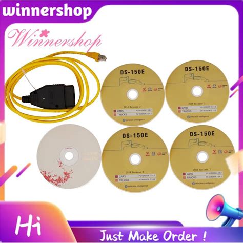 For E Sys Icom For Enet Ethernet To Obd Interface Cable Coding F Series