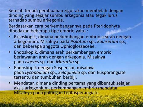Ppt Embriologi Tumbuhan Pteridophyta Pptx