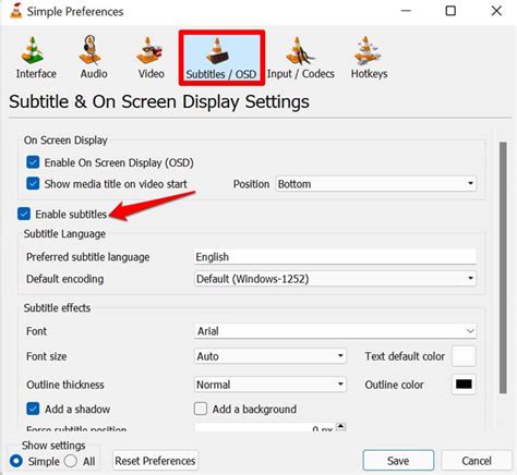 Vlc Player Subtitles Not Showing How To Fix Techlatest