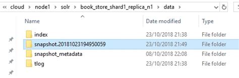 Apache Solr 75 Build Bookstore Index Backup Restore E Loengineer