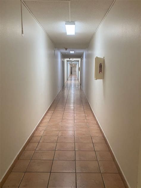Creepy Hallway WITH Lights How Is It Still Creepy Corridor Design