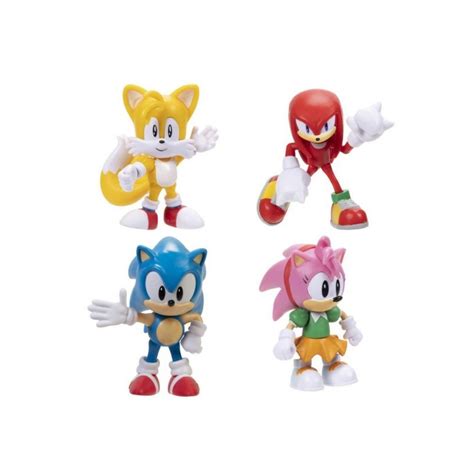 Pack De 5 Figurines Sonic The Hedgehog