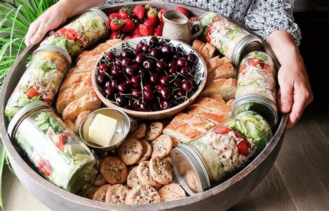 Chicken Caesar Salad In A Jar Board Reluctant Entertainer