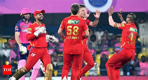 Rr Vs Pbks Highlights Punjab Kings Beat Rajasthan Royals By 5 Runs For