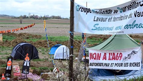 autoroute a69 à saix le rassemblement se prépare dans le calme