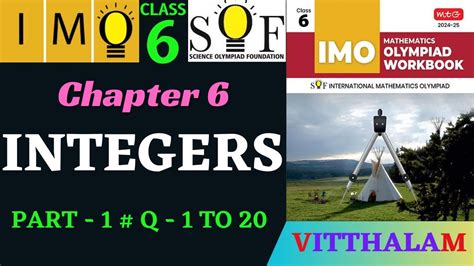 Class 6 Imo Sof Olympiad Chapter 6 Integers Part 1 Q 1