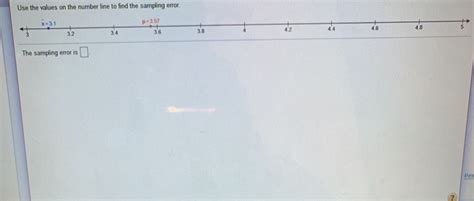 solved use the values on the number line to find the