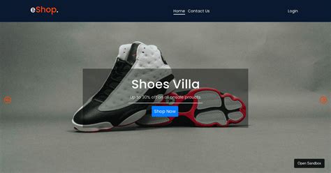 Starter Template Codesandbox