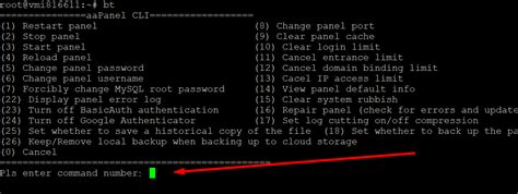 Forgot Aapanel Password And User Name Aapanel Free Hosting Control Panel One Click Lamplemp