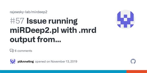 Issue Running MiRDeep Pl With Mrd Output From Quantifier Pl Issue Rajewsky Lab