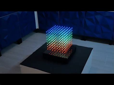 LED RGB Cube X X YouTube