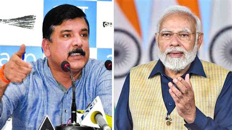 Aap Mp Sanjay Singh Allegation Adani Got Free Hand From Prime Minister