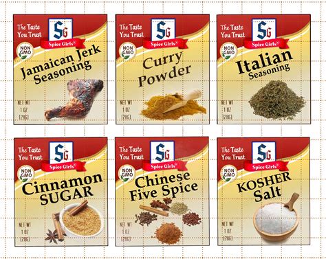 Template Free Printable Mccormick Spice Labels Printable Free Templates