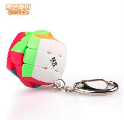 Key Chains With Rubiks Cube Magic Cube 2x2 3x3 Pyramid Key Ring Cube