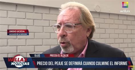 Alcalde Diego Uceda Sobre Peaje De La Molina Están Haciendo De Un