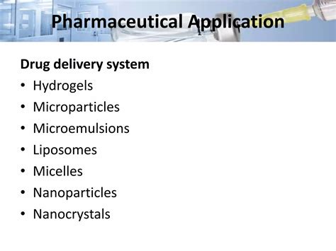 Applications Of Colloid Pptx