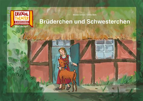 Brüderchen und Schwesterchen Kamishibai Bildkarten Buch Hase und
