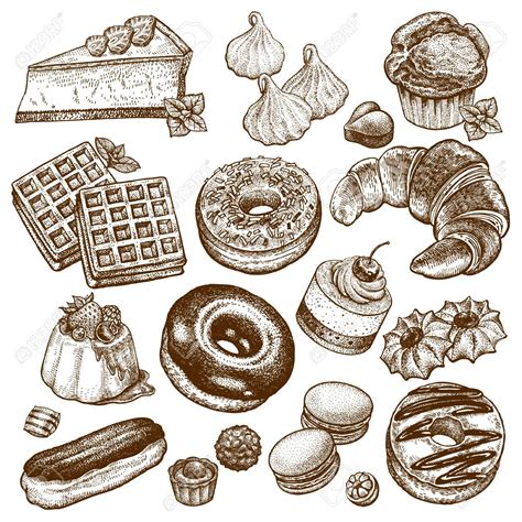 Sweets Drawing At Getdrawings Free Download