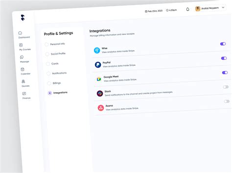 Education Saas Integration By Filllo Design Agency On Dribbble