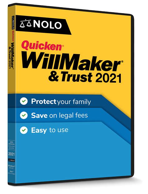 Nolo Quicken Willmaker And Trust 2021 Cd 2