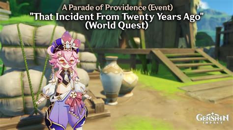 Genshin Impact A Parade Of Providence Event That Incident From