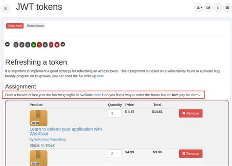 webgoat 靶场 jwt tokens 四 五 七关通关教程 webgoat打法 csdn博客