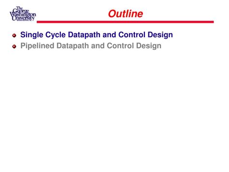 Ppt Csci 211 Computer System Architecture Datapath And Control