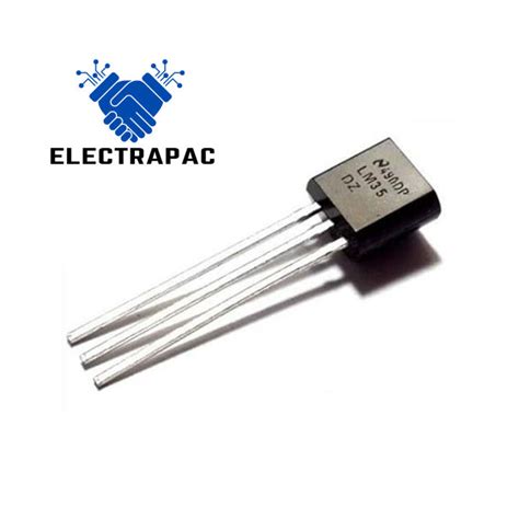 Lm35 Temperature Sensor Temperature Sensor For Student Project Daraz